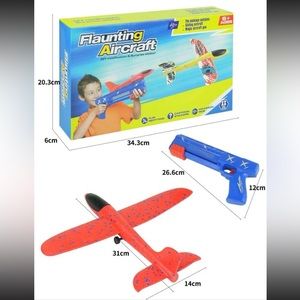 Toys | Aircraft Launcher Airplane Toy Catapult Flaunting Aircraft Blue ...